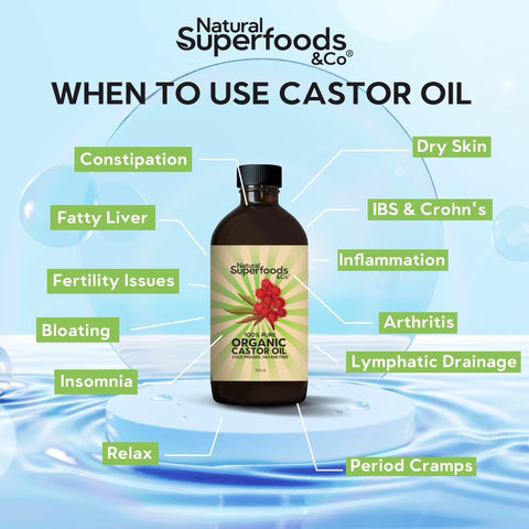 Organic Castor Oil – Natural Superfoods & Co